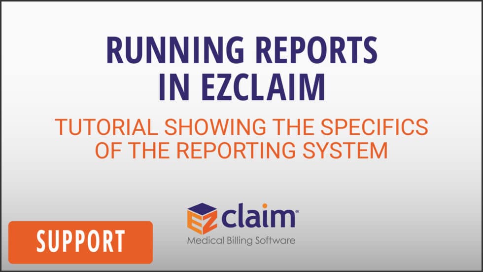 EZClaim - Support Videos- Focused on presenting helpful instruction.