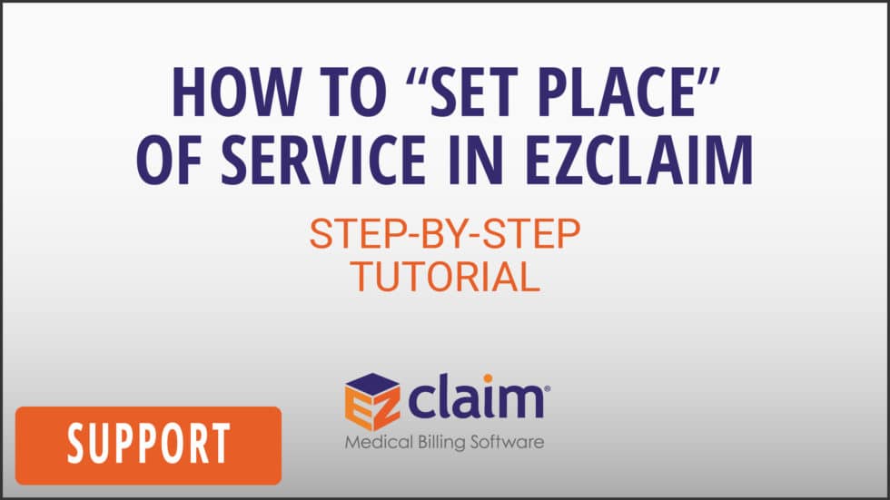 EZClaim - Support Videos- Focused on presenting helpful instruction.